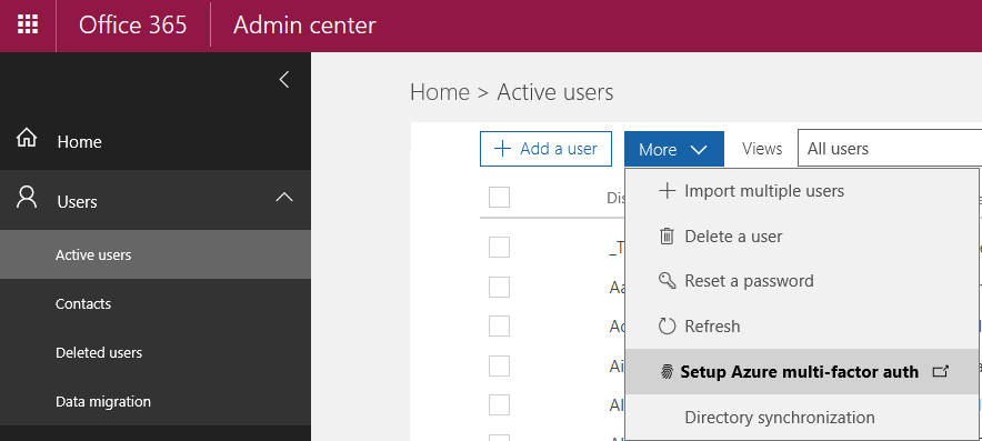 Securing Office 365 Admin Accounts with Multi-Factor Authentication Securing Office 365 Admin Accounts with Multi-Factor Authentication
